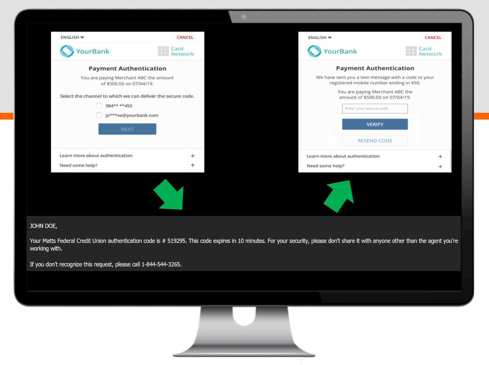 One Time Passcode Safety Feature For Online Purchases Austin Bank